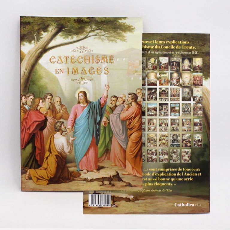 Catholicart – Le Catéchisme en Images 1893 – Livre broché 144 pages A4