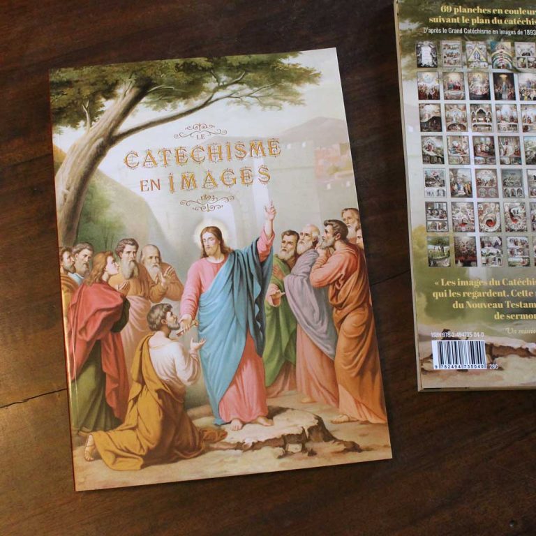 Catholicart – Le Catéchisme en Images 1893 – Livre broché 144 pages A4