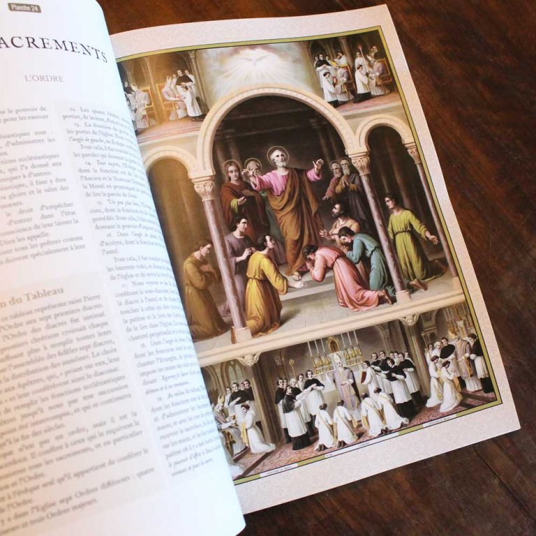 Catholicart – Le Catéchisme en Images 1893 – Livre broché 144 pages A4