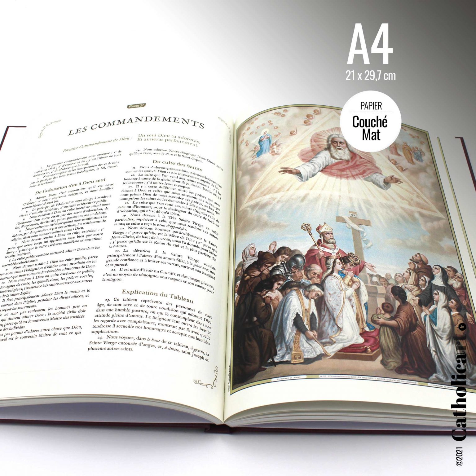 Catholicart – Le Catéchisme en Images 1893 *Edition Prestige* – Livre ...