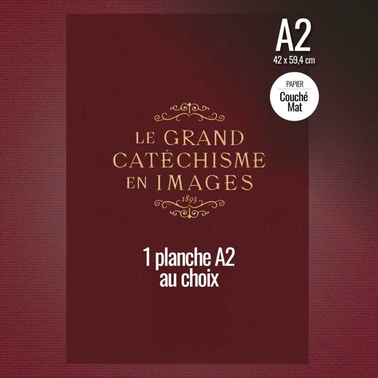 Catholicart – Affiche A2 au choix issue du Catéchisme en Images