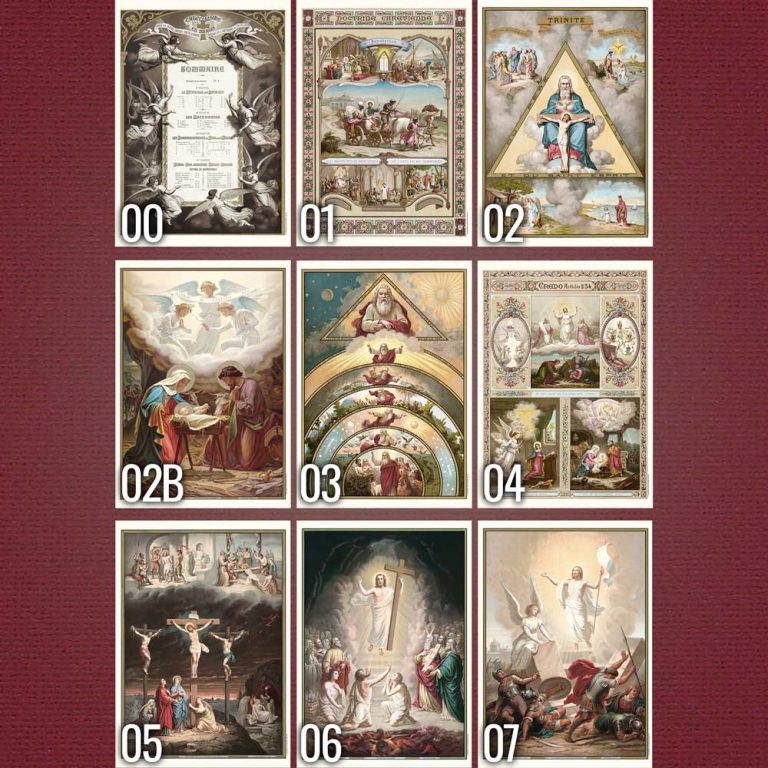 Catholicart – Affiche A2 au choix issue du Catéchisme en Images