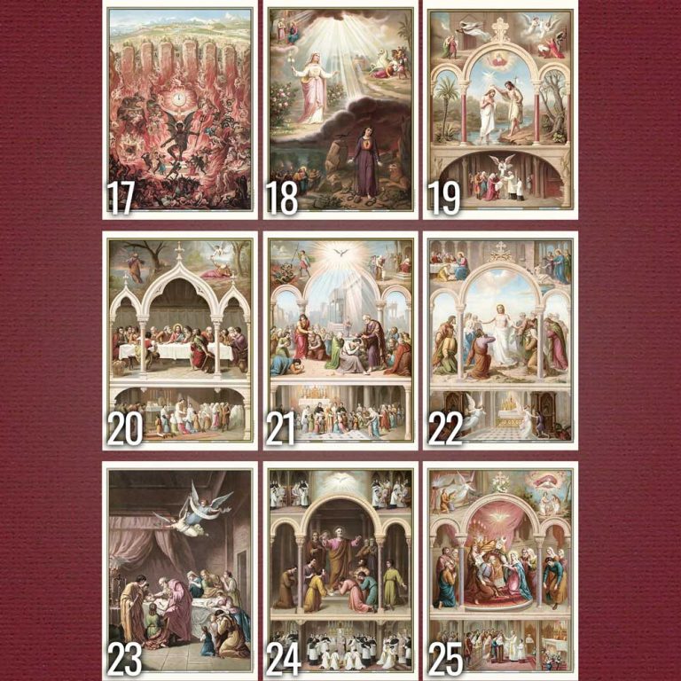 Catholicart – Affiche A2 au choix issue du Catéchisme en Images